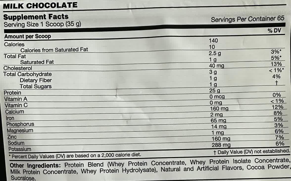 PROTEINA WHEY PROTEIN MATRIX 5LBS 71 SERVICIOS - INNER ARMOUR ...