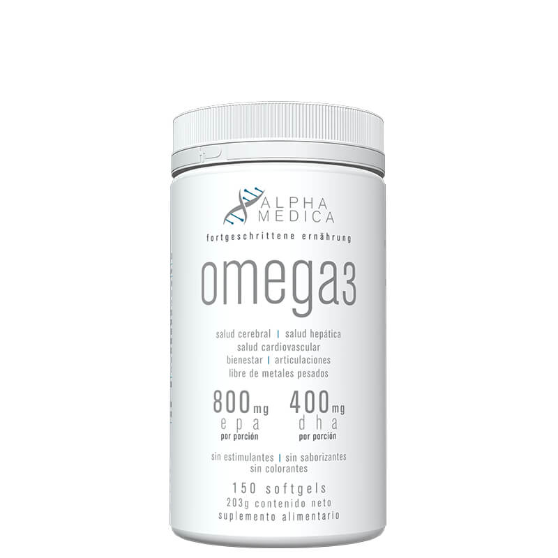 OMEGA 3 EPA DHA 150 SOFTGELS - ALPHA MEDICA – SportNutriShop