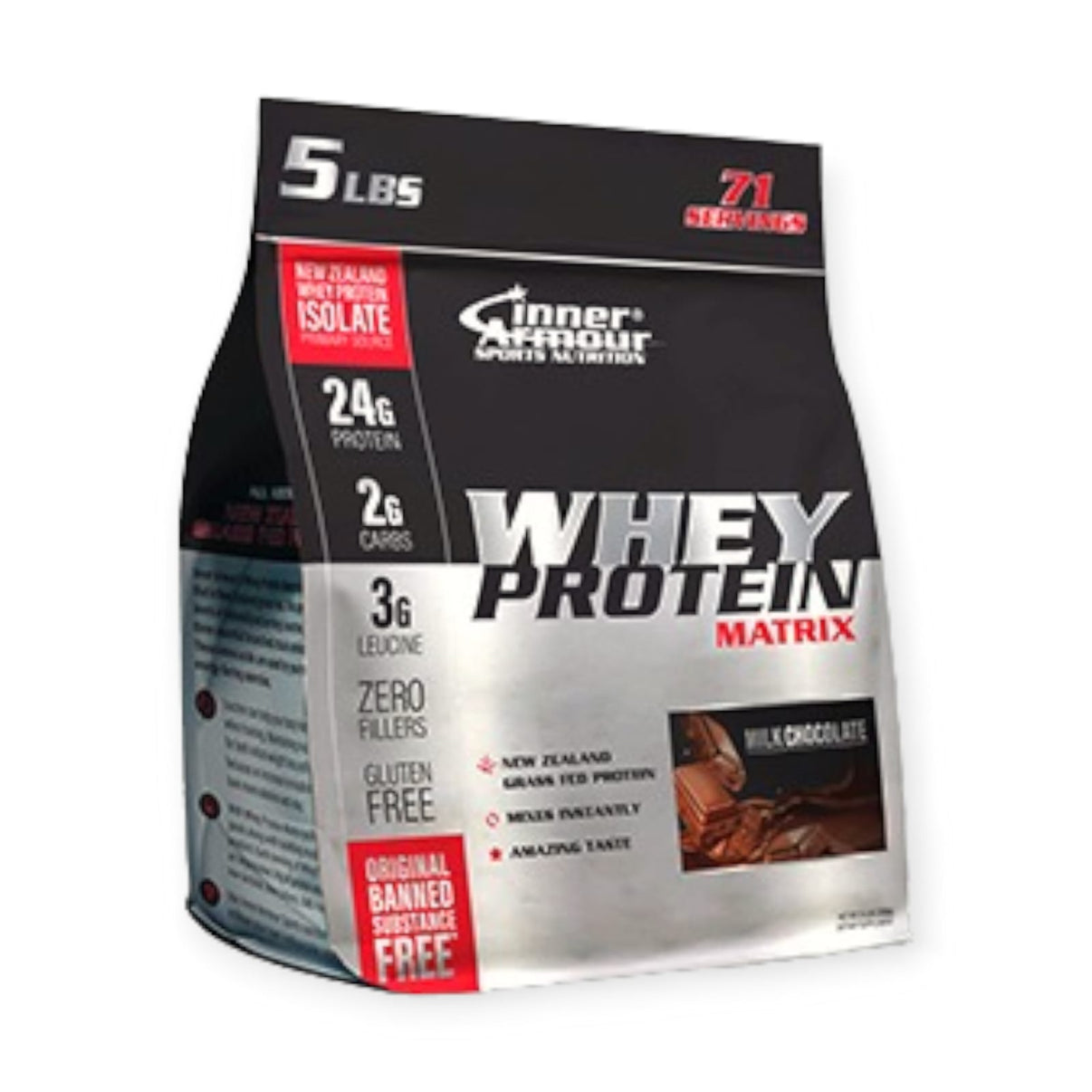 PROTEINA WHEY PROTEIN MATRIX 5LBS 71 SERVICIOS - INNER ARMOUR ...