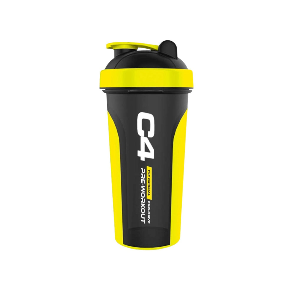 SHAKER CELLUCOR NEGRO Y AMARILLO 700ML - C4 – SportNutriShop